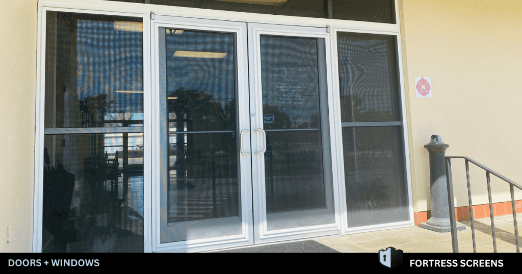 Commercial Solutions | Security Screens | Hurricane | Solar