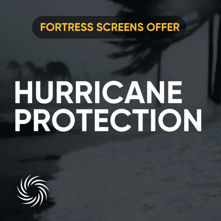 Hurricane Screens & Security Screens | Fortress Screens | Florida
